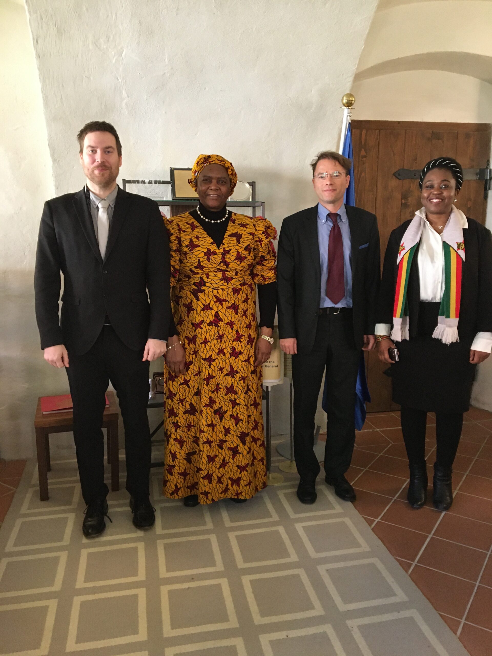 ICPE Meeting with Ambassador of Zimbabwe - International Center for ...